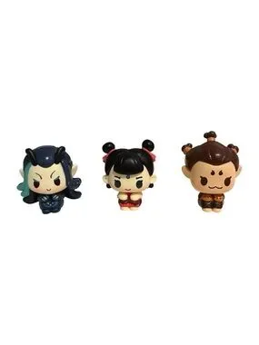 Ne Zha | Toys | Ne Zha 2 Sitting Together Mini Bean Series Three ...
